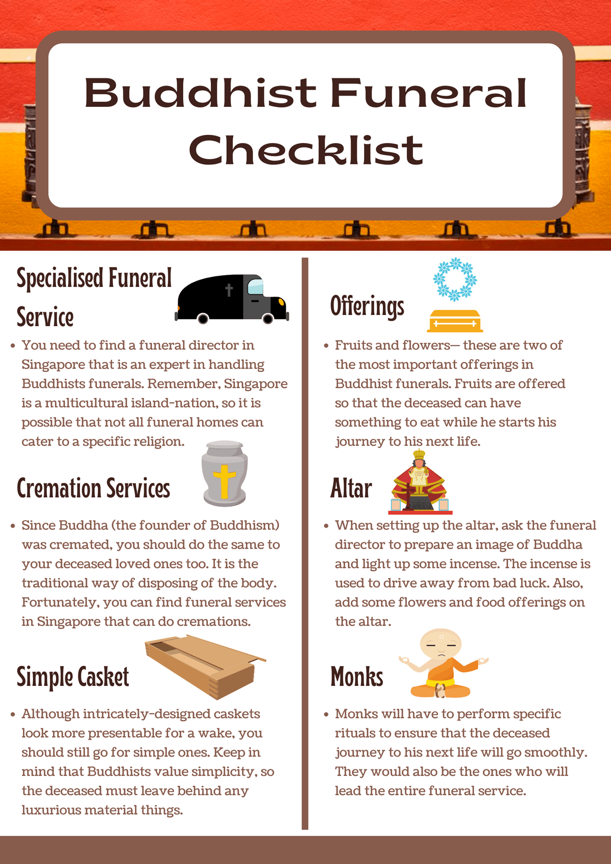 do buddhist have funerals