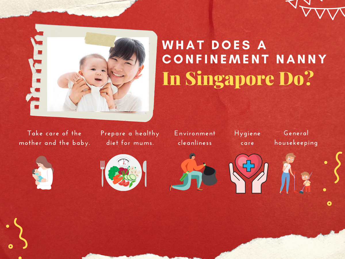 5 Primary Tasks Of A Confinement Nanny In Singapore - s...