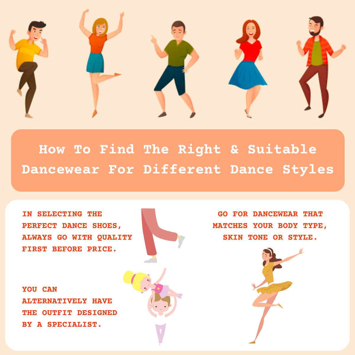How To Find The Right Dancewear For Different Dance Sty...