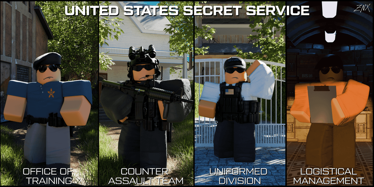 Secret Service on Strikingly