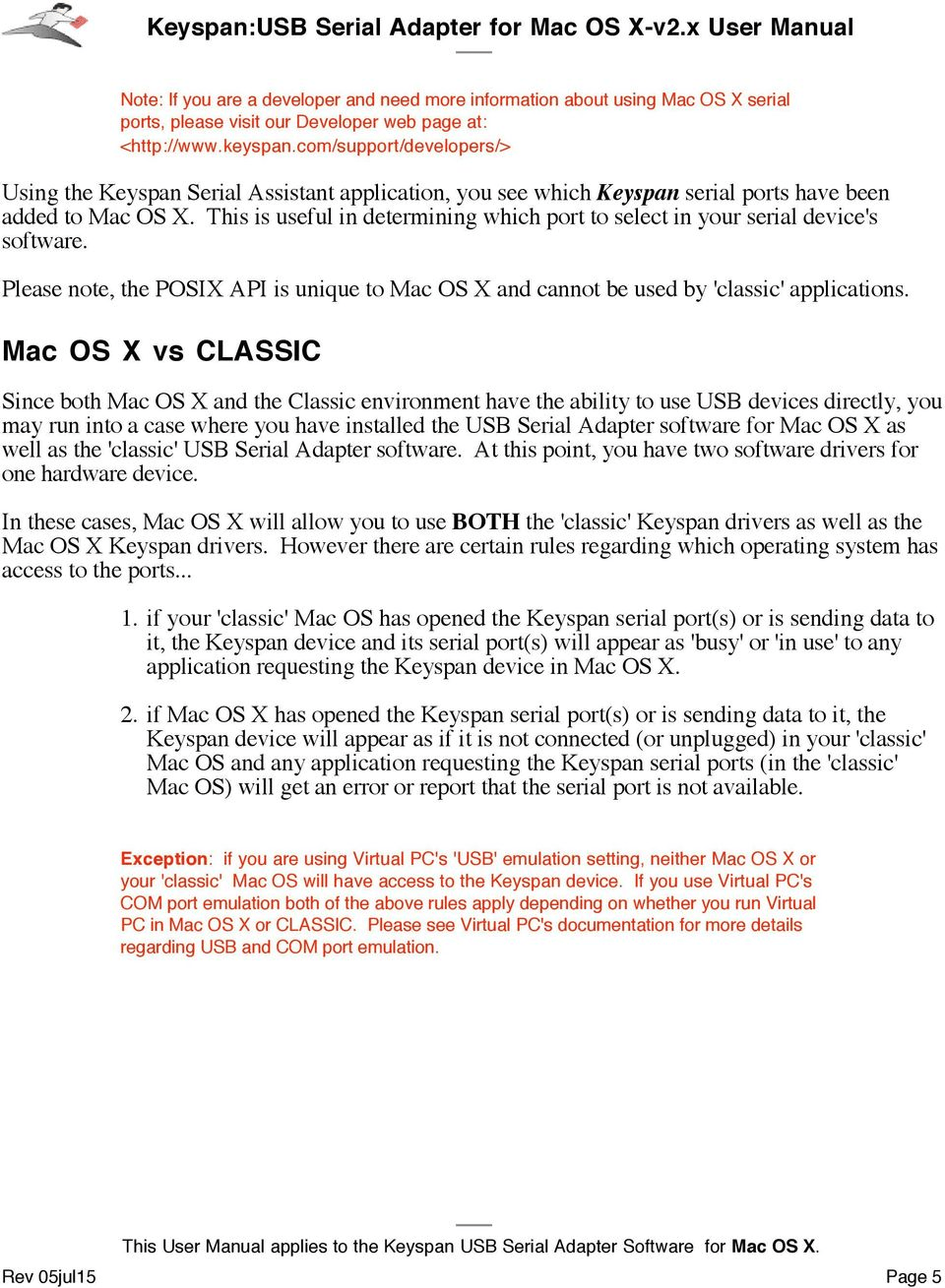 Virtual serial port emulator mac os
