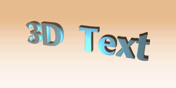 Free 3d text creators