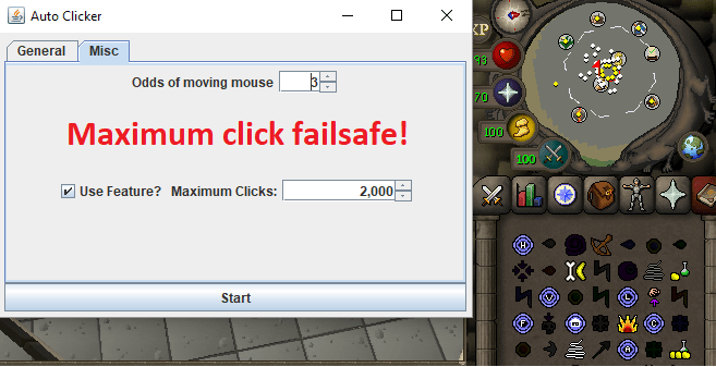 Auto clicker osrs ban