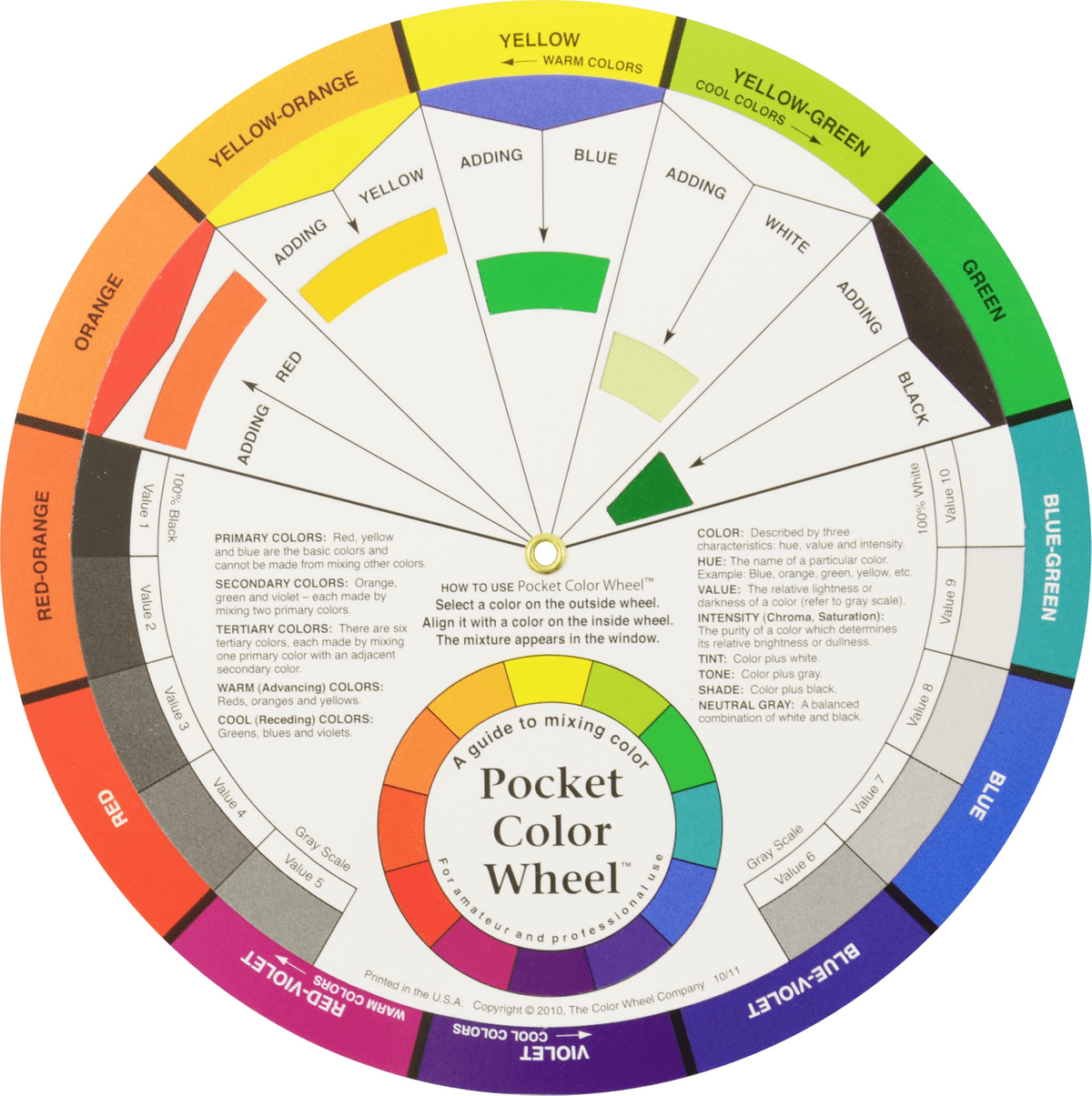 tertiary colors chart