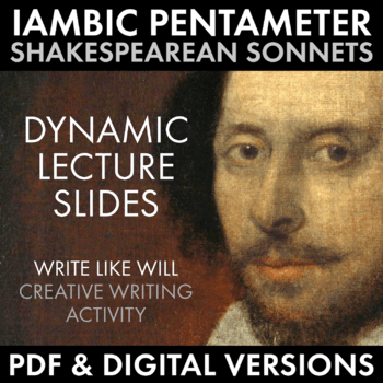 Shakespearean sonnet iambic pentameter