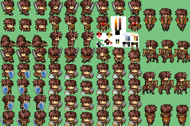 How to change character sprites in rpg maker mv with ev...