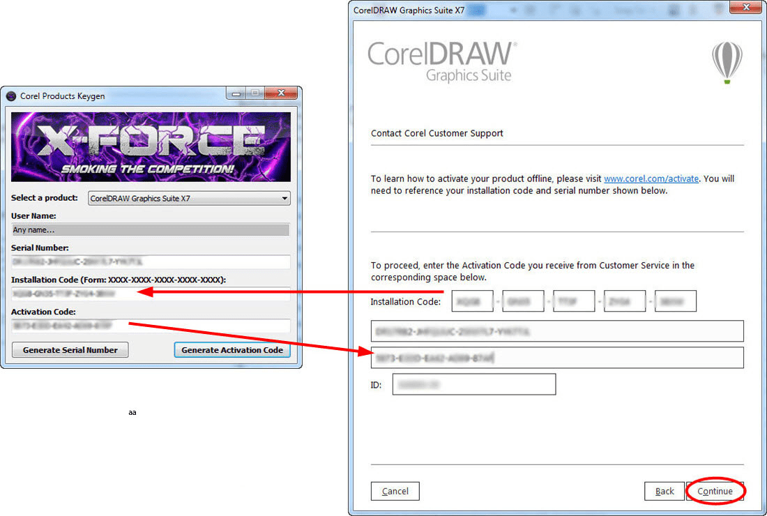 Xforce keygen for corel draw x8