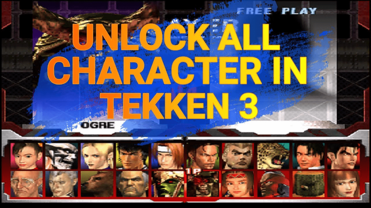 Tekken 3 all characters unlocked