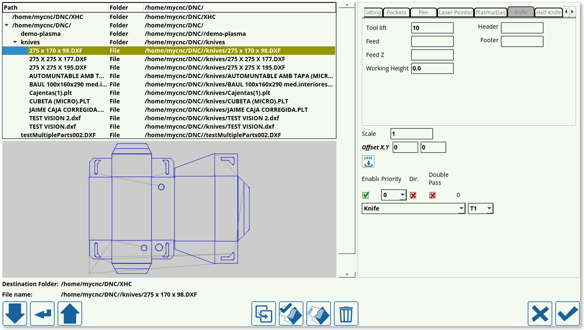 Ace converter dxf to gcode