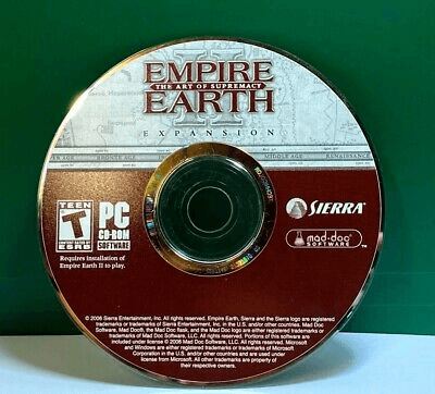 Empire earth 2 the art of supremacy cd key