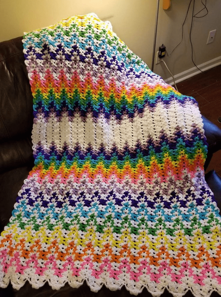 Breaking Amish Crochet Afghan Pattern