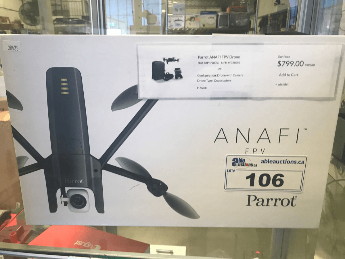 PARROT ANAFI SMALL TABLET ADAPTER 3d print file