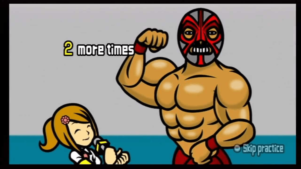 Rhythm heaven fever wrestler interview