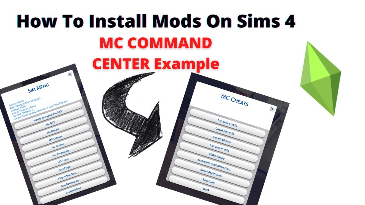 Sims 4 mc command center mod download
