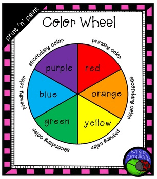 blank colour wheels