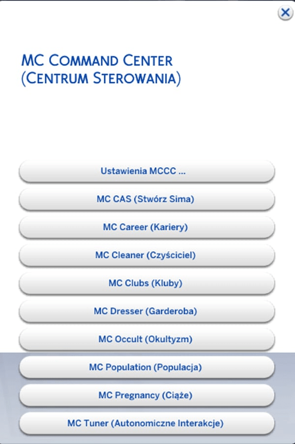 Sims 4 mc command center mod