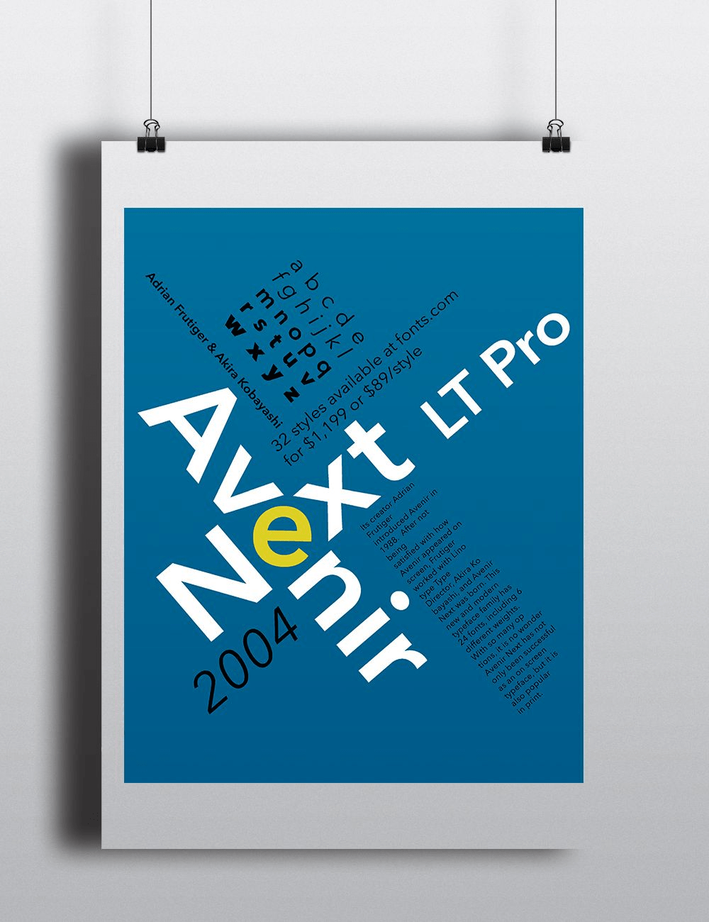 avenir next typeface
