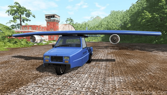 Beamng drive boeing plane