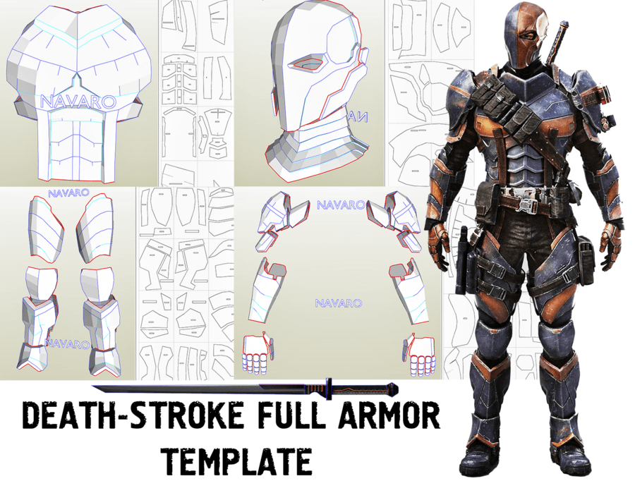 How to convert pepakura daedric armor pattern to eva fo...