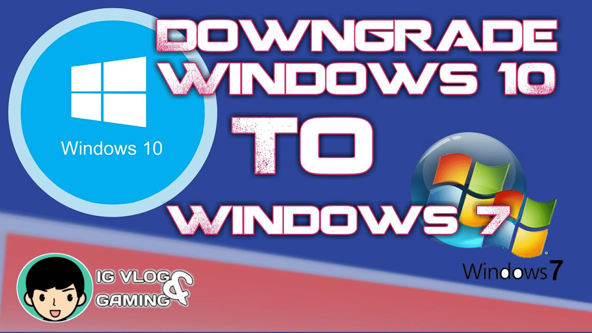 Downgrade windows 10 home to windows 7 pro