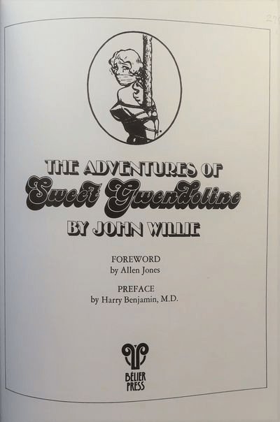 The adventures of sweet gwendoline cartoons