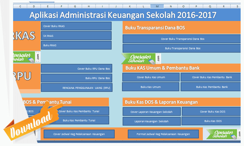 Aplikasi keuangan excel free