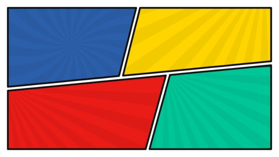 Comic book powerpoint template free download