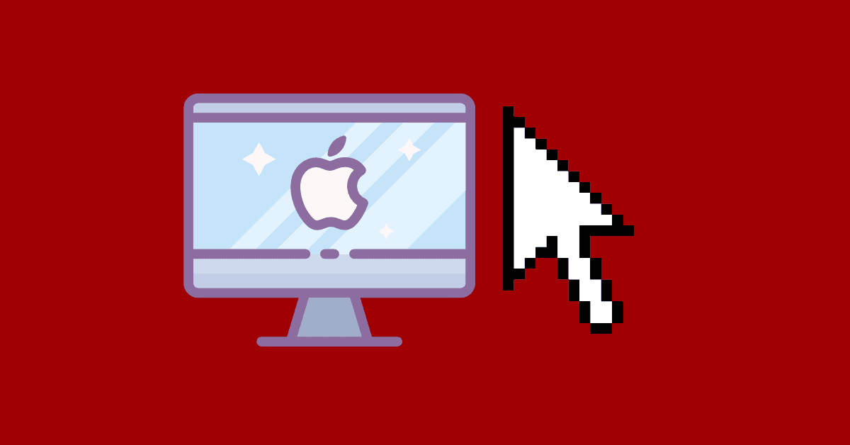 How do you change the color of your cursor on a macbook...