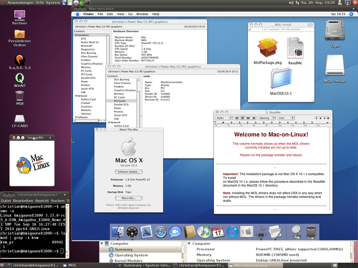 Amiga emulator mac os x ppc