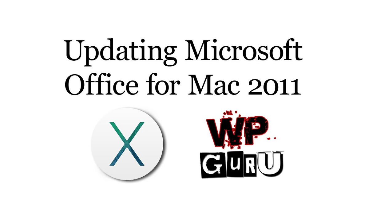 Microsoft 2011 for mac updates