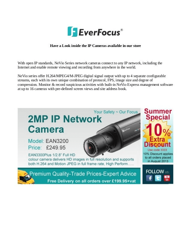 Everfocus remote viewer software