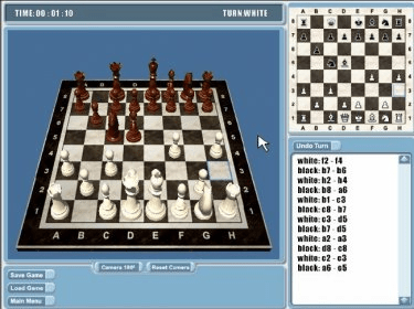 Play chess against computer 3d