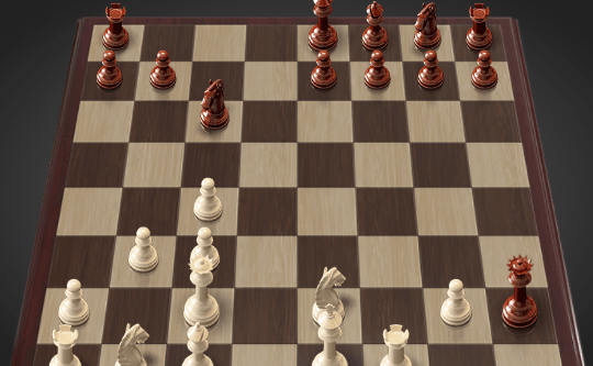 Play chess against computer 3d