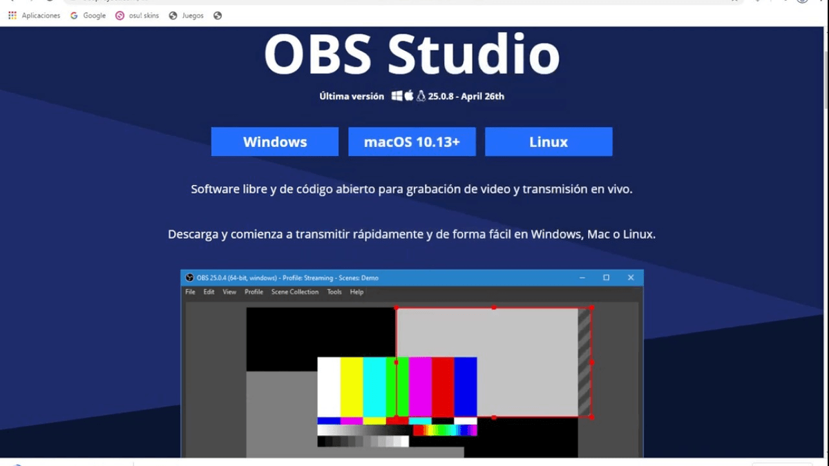 Obs download 32 and 64