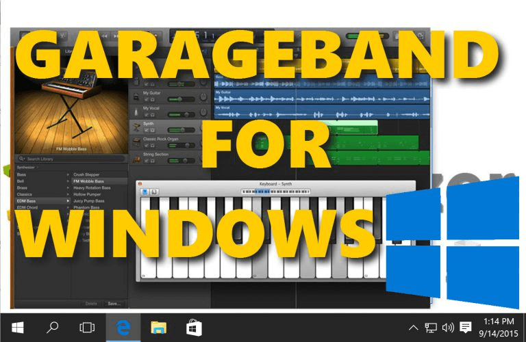 Garageband pc windows 10 download