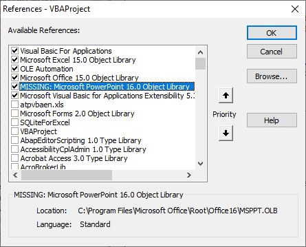 Excel vba language reference
