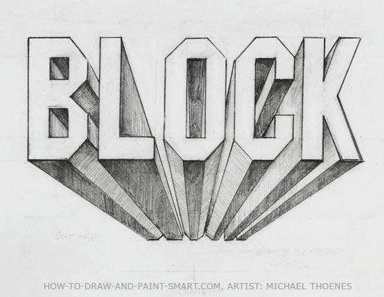 Cool block letters font