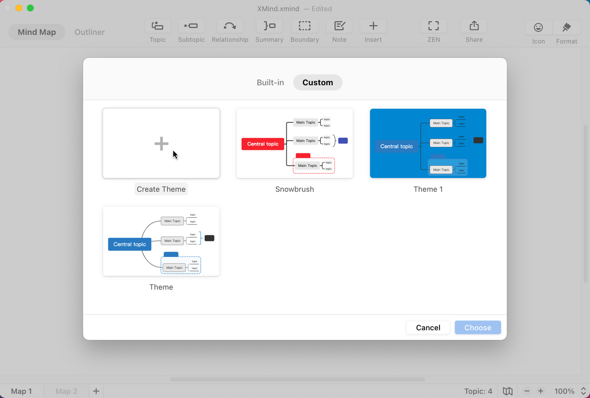 Xmind make marker bigger