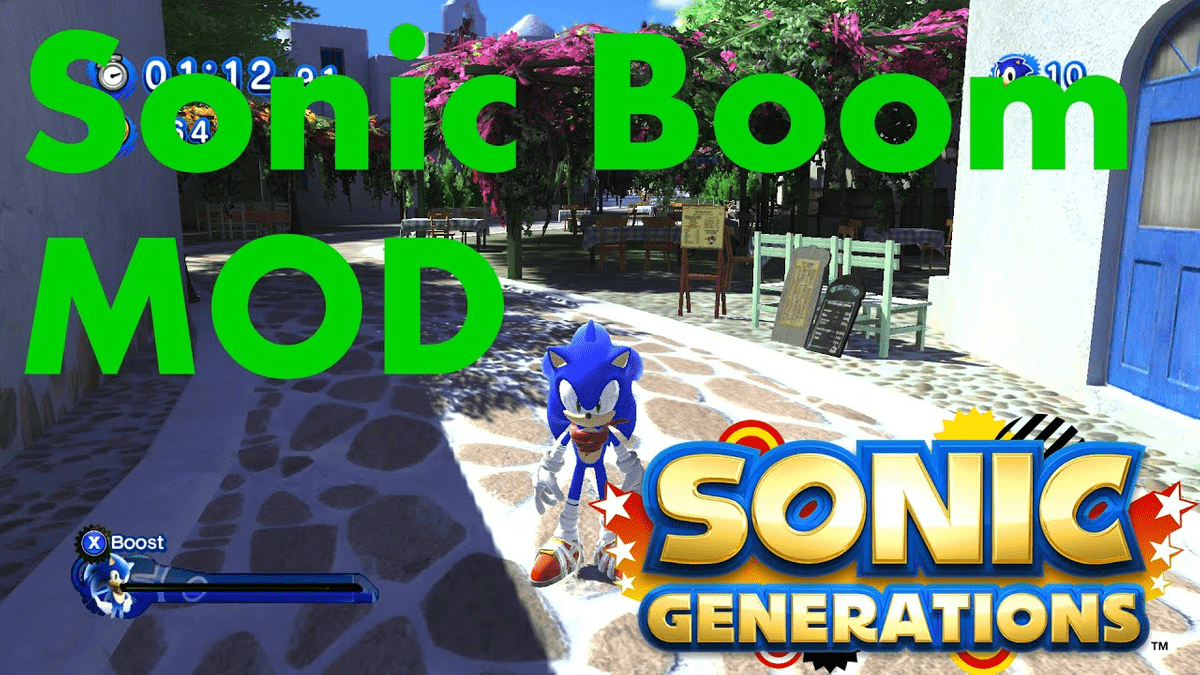 Sonic generations model swap mod