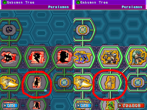 evolution tree digimon