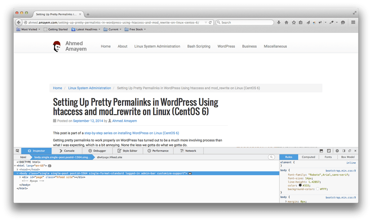 Install firebug for firefox in mac