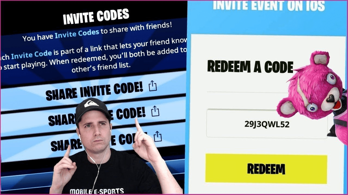 Free fortnite skin codes pc