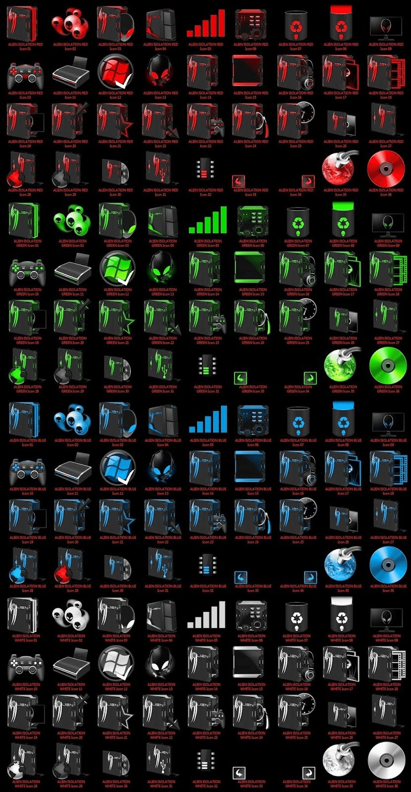 rocketdock icons