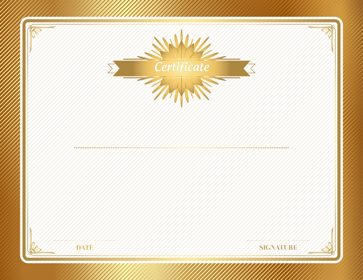Creative certificate design certificate design backgrou...