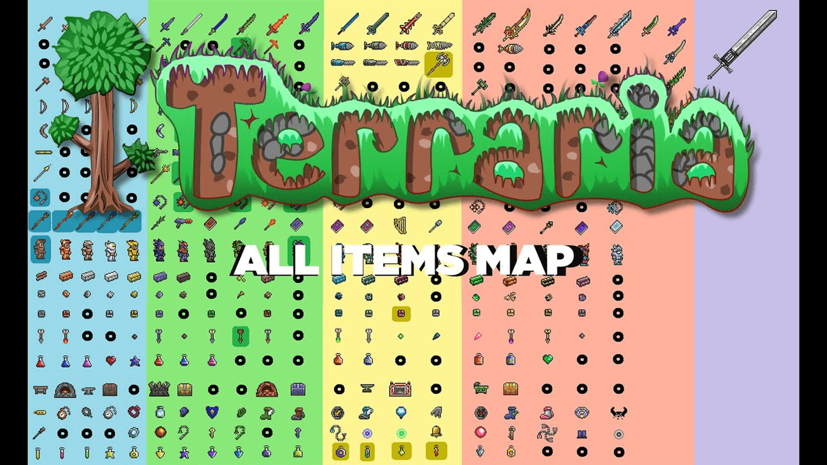 terraria all items