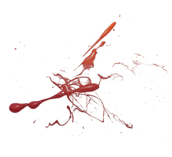 Blood splatter effect pivot animator