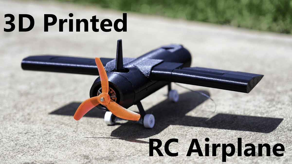 Free 3d print plane stl file