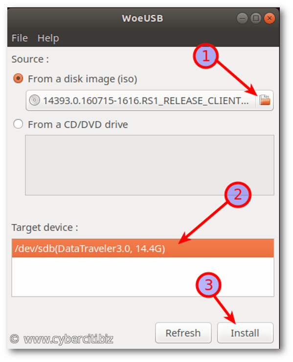 Microsoft usb iso tool
