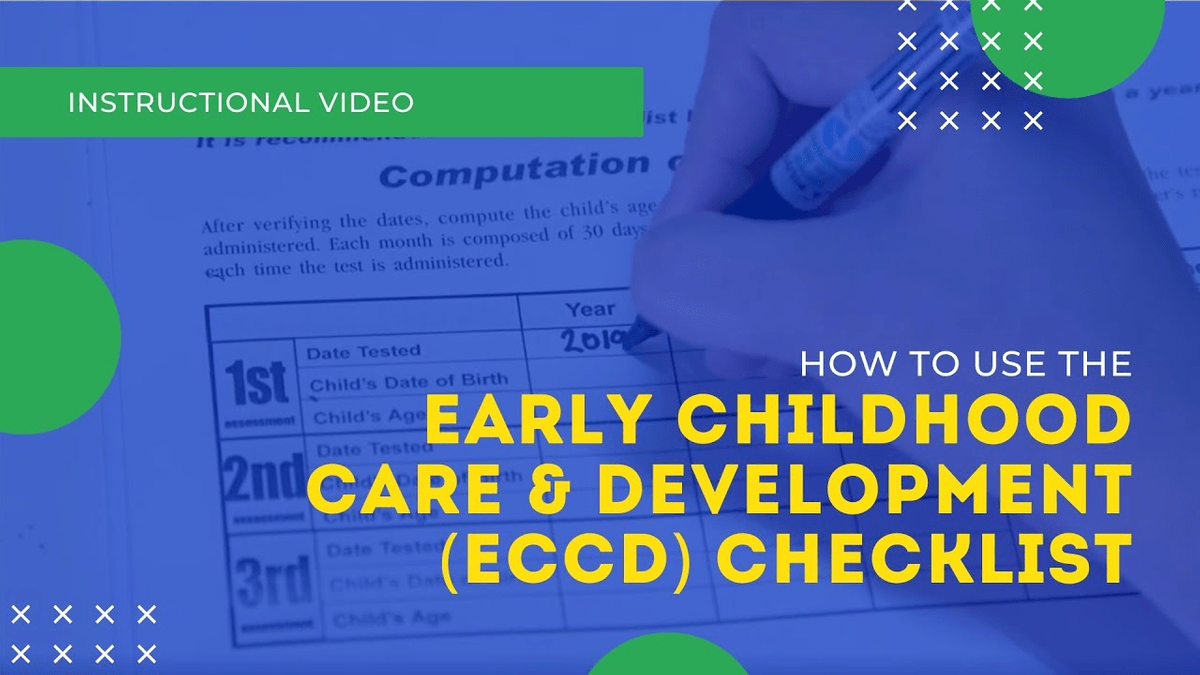Deped eccd checklist for kindergarten 2018