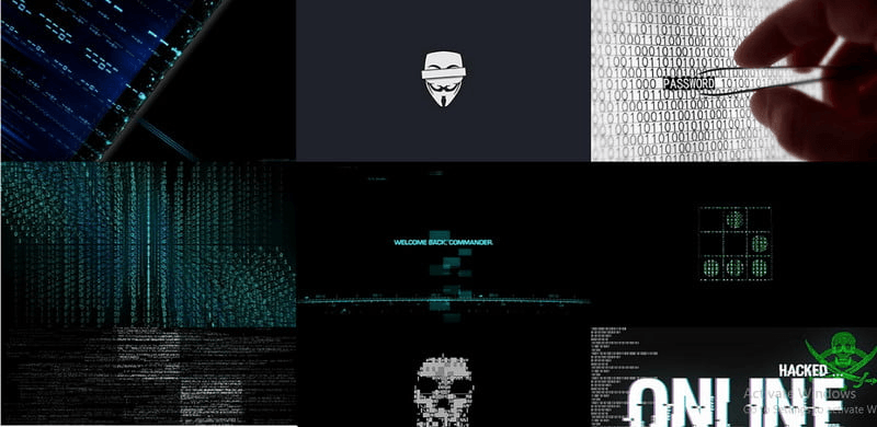 Hacker skin windows 10